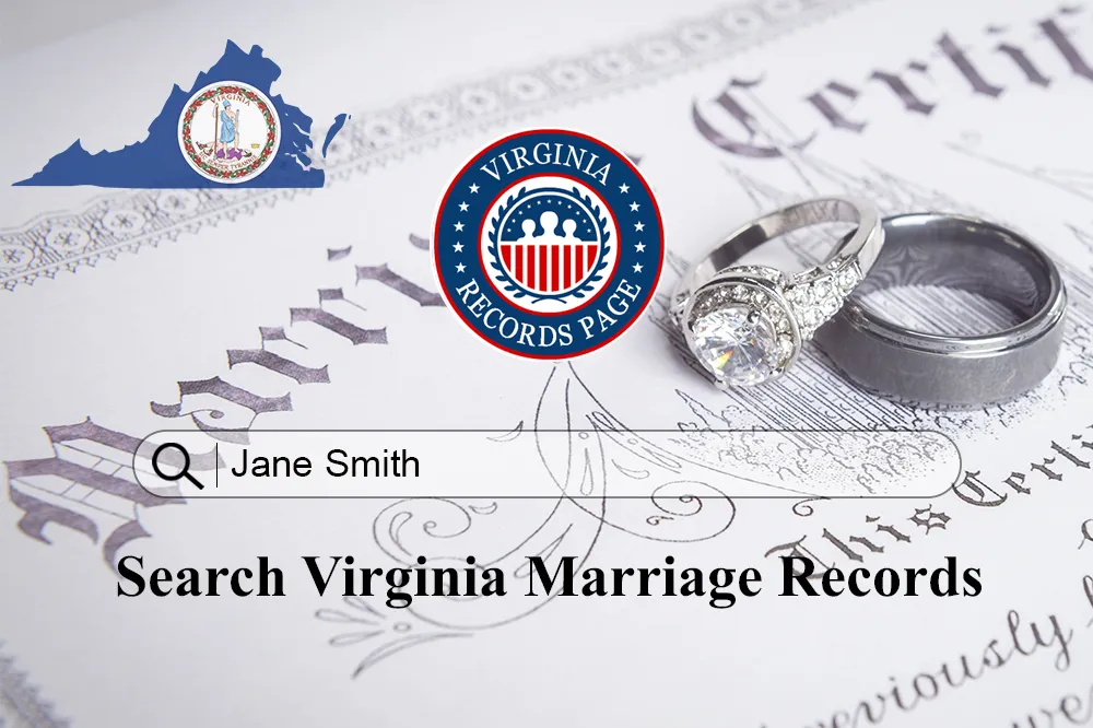 Obtain Free Virginia Marriage Records & Licenses on Residents